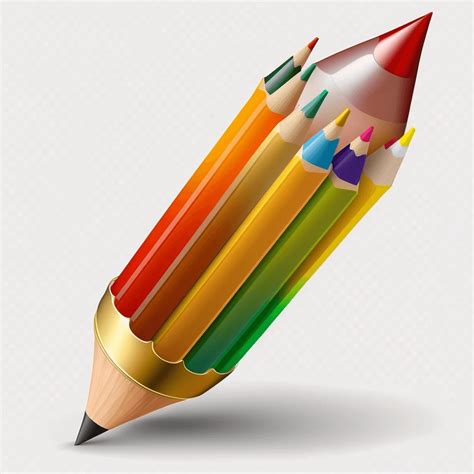 Colored Pencil Clip Art