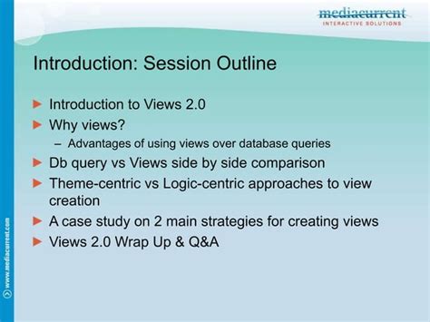 Jay Callicott Drupal Views 20 Presentation Ppt