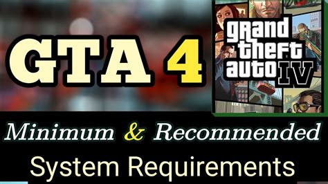 Gta 4 Pc System Requirements