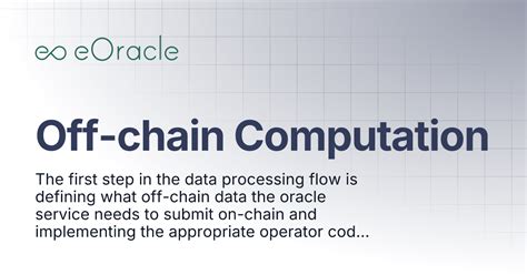 Off Chain Computation Eo