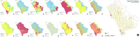 Gis Spatial Information Showing Resultant Map With Priority Areas In Download Scientific