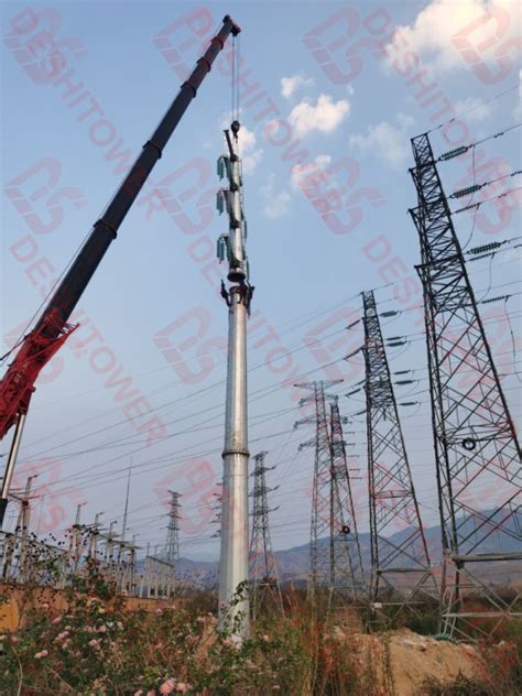 Monopole Transmission Tower Manufacturers And Suppliers Providing