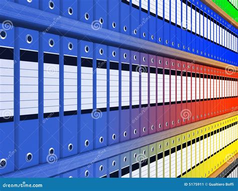 Folder Background Stock Image Image Of Open Bills Lever 5175911