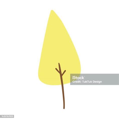 나무 아이콘 벡터 자연 생태 및 환경에 대한 추상적 인 모양을 평평한 색상으로 0명에 대한 스톡 벡터 아트 및 기타 이미지 0명 가을 계절 Istock