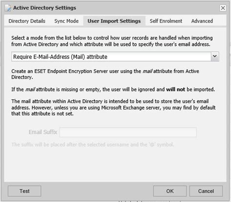Active Directory Eset Endpoint Encryption Server 3 Eset Online Help