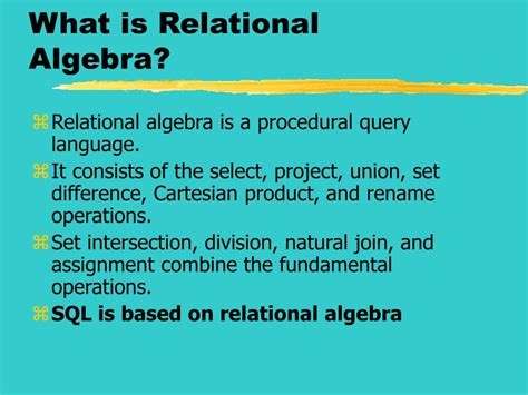 Ppt Relational Algebra Powerpoint Presentation Free Download Id 6641974