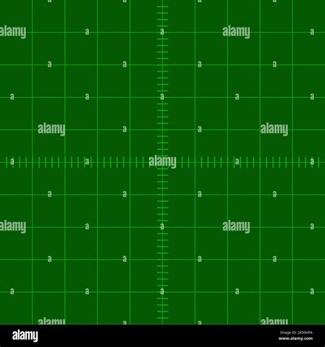 Oscilloscope Screen Technology Flat Grid For Engineering Measurements