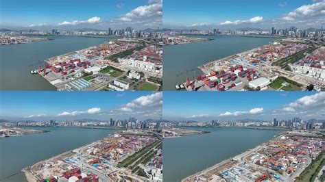 【正版原创】妈湾港集装箱码头 视频素材下载 编号 9834491 光厂 Vj师网