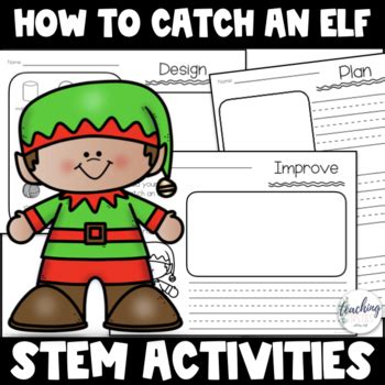 How To Catch An Elf STEM Project By Teaching Firsties With Mrs Hull