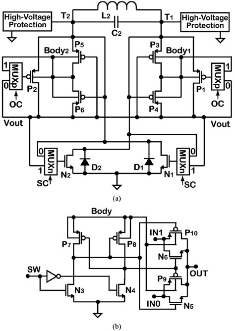 A Schematic Diagram Of The Full Wave Cmos Rectifier With Built In Download Scientific Diagram