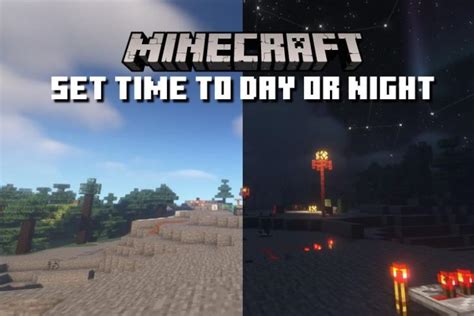 How To Set Time To Day Or Night In Minecraft 2022 Beebom