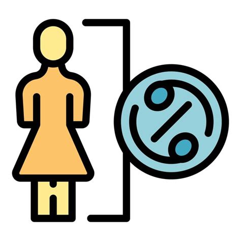 Premium Vector Woman Population Increase Icon Outline Vector Human