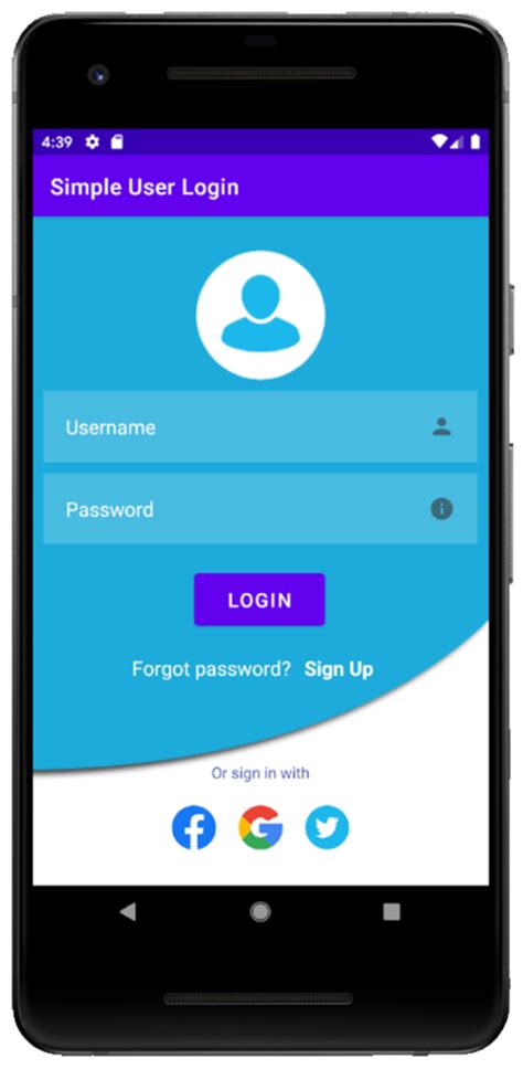 How To Create A Simple User Registrationsign Up App In Android Studio