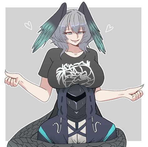 Doctor And Ho Olheyak Arknights Drawn By Red Seiryu Danbooru