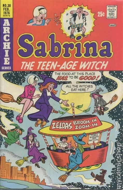 Sabrina The Teenage Witch 1971 1st Series 30 Archie Comics Archie Comic Books Comics