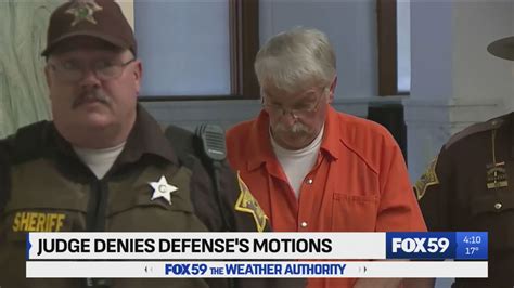 Delphi Murders Gull Rules Against Defense Motions Seeking To Reexamine