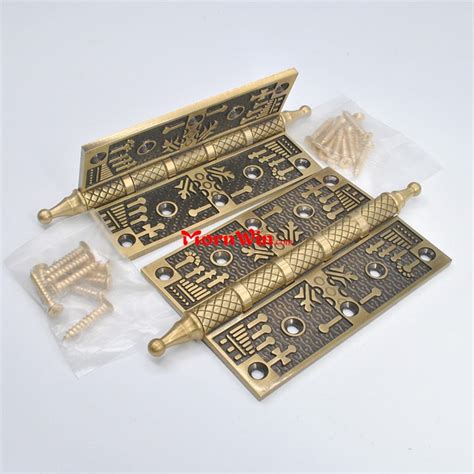 Luxury Brass Popular Antique Solid Brass Wooden Door Hinge