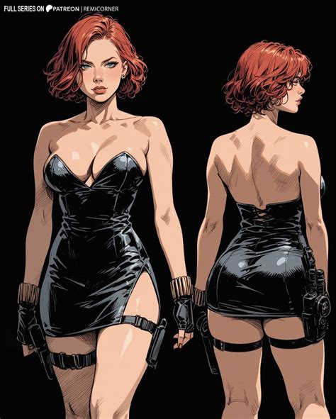 Black Widow Marvel Comics Set 1 168 By Remicorner On Deviantart