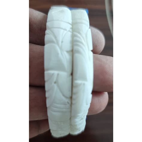Natural Conch Shell Shank Bangles 1 Set Shopee Singapore