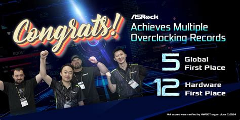 Asrock Achieves Multiple Overclocking Records At Computex 2024 G Skill