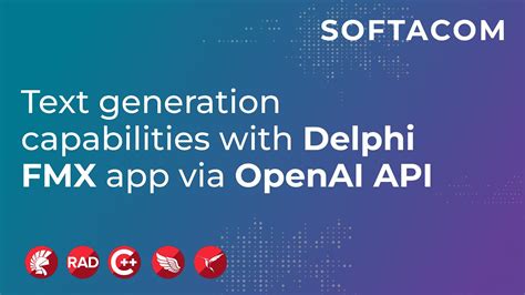 How To Generate Text With A Delphi Fmx Application Via The Openai Api Youtube
