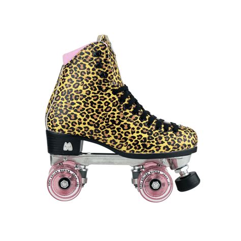 New Moxi Leopard Roller Skates Limited Amount Johnos Skate Shop
