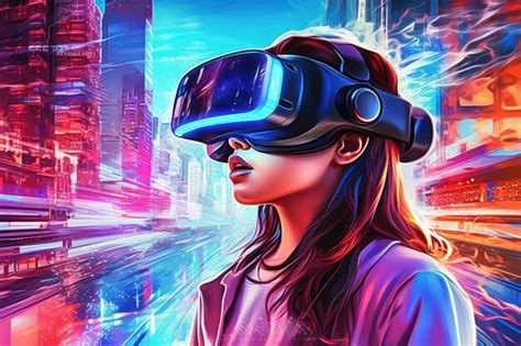 Premium Ai Image World Of Virtual And Augmented Reality Generative Ai