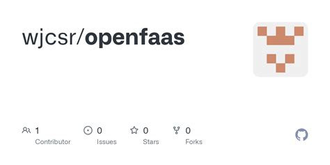 github wjcsr openfaas