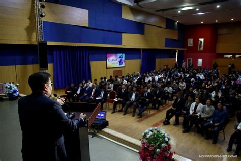 УИХ ын дарга Г Занданшатар ХААИС ийн багш оюутнуудад “d Parliament” цахим системийг танилцууллаа