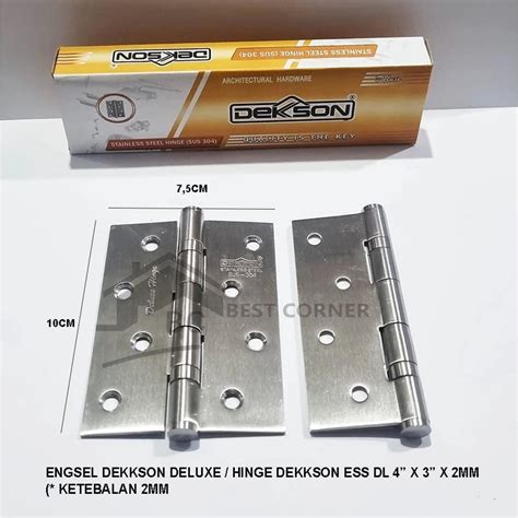 Jual Engsel Dekson Dekkson Deluxe 4x3x3mm 2bb Sss Engsel Pintu Kamar