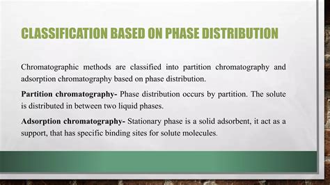 Chromatography Ppt