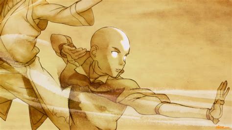 Aang Air Bending Avatar The Last Airbender Wallpaper Download Anime