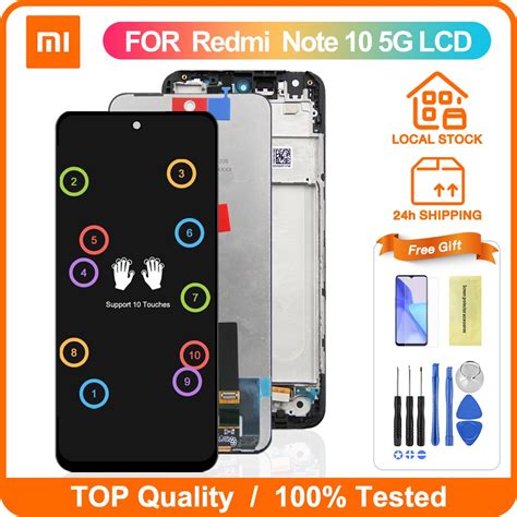 Lcd With Frame For Redmi Note G S Lcd Touch Display Screen Digitizer Assembly