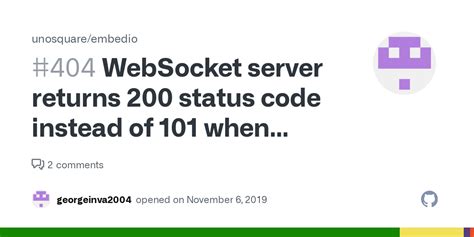 Websocket Server Returns 200 Status Code Instead Of 101 When Using Microsoft Websocketclient