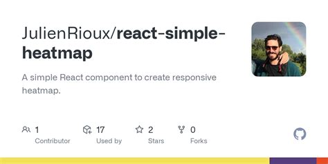 Github Julienriouxreact Simple Heatmap A Simple React Component To