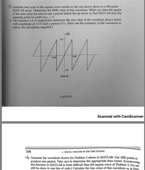 Solved Generate One Cycle Of The Square Wave Similar To Chegg
