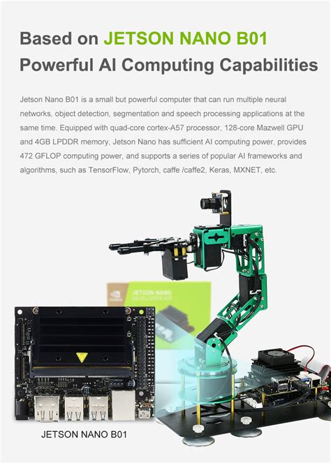 Yahboom Dofbot Ai Vision Robotic Arm With Ros Python Programming For Jetson Điện Tử Proe