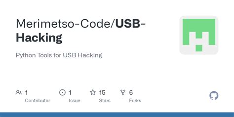 Github Merimetso Code Usb Hacking Python Tools For Usb Hacking