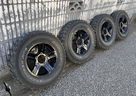 Yahoo!オークション - DUNLOP GRANDTREK MT2 ホワイトレター 225 75 R1...
