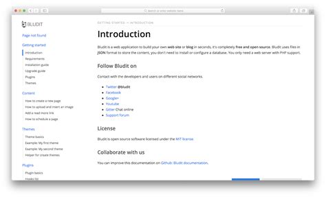 GitHub Bludit Themes Docs Docs Theme For Bludit