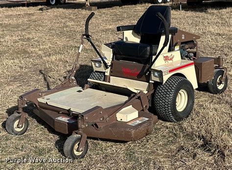 Grasshopper 721d Ztr Lawn Mower In Vici Ok Item Er8486 Sold Purple