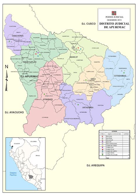 Distrito Judicial De Apurímac Galería De Mapas