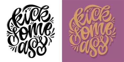 귀여운 손으로 그린 동기 부여 레터링 인용문은 현대적인 서예 스타일입니다 인쇄 및 포스터 디자인을 위한 영감 슬로건 티셔츠