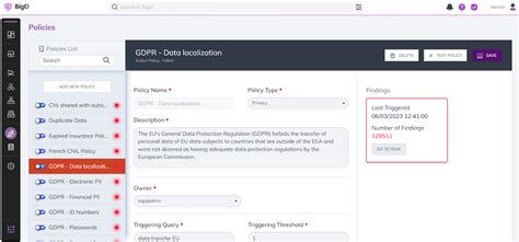 Cross Border Data Transfer Bigid