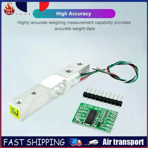 Hx711 Weight Sensor Module 10kg Load Cell For Microcontroller Hx711