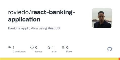 Github Roviedoreact Banking Application Banking Application Using Reactjs