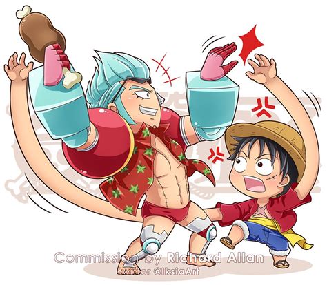 Onepiece Luffy Frankie