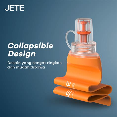 Jual Soft Flask Jete 500ml Botol Minum Untuk Lari