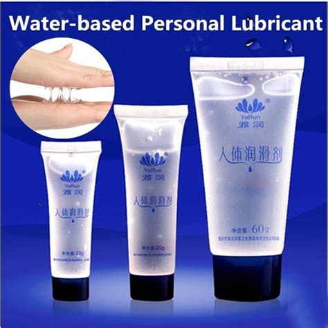 13g 20g 60g 120g Water Soluble Lubrication Drawing Lubricants Smooth Personal Lubricant Sex