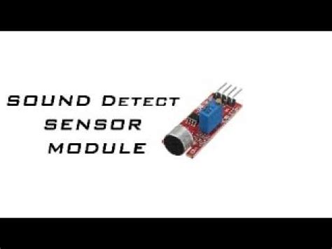 Clap Sensor Project With Arduino Code M Tech Lk YouTube